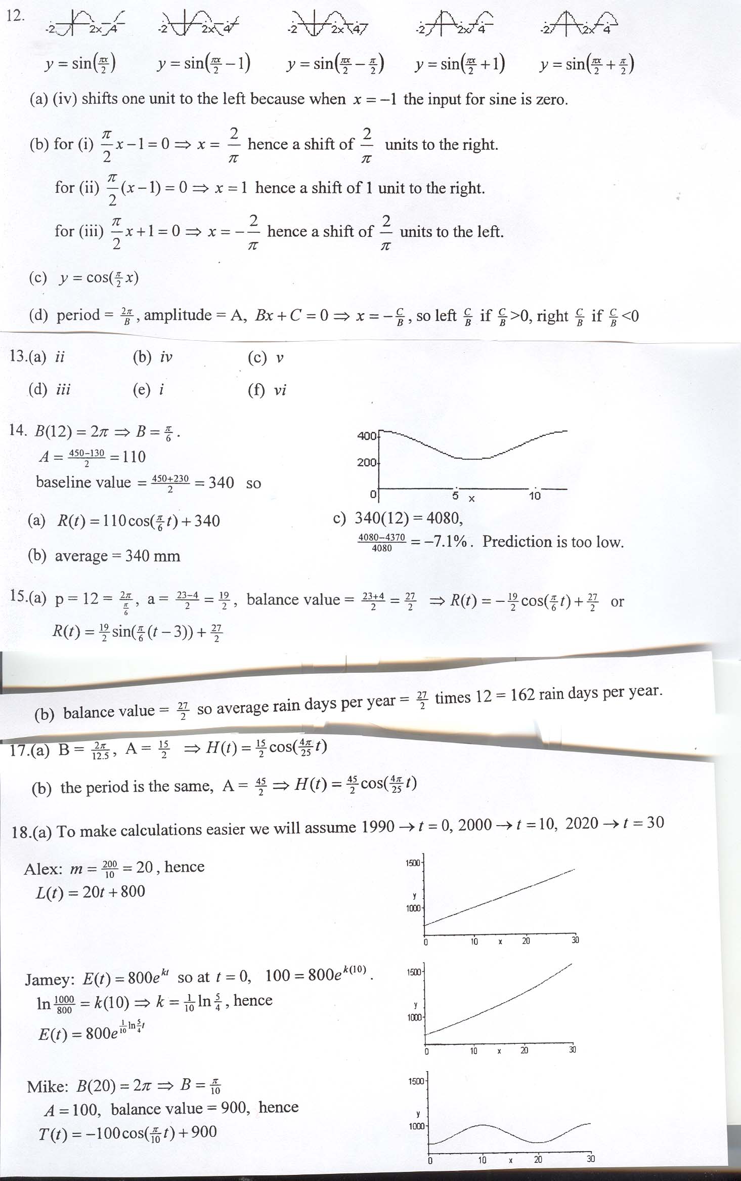 Introduction to Functions and Calculus II
